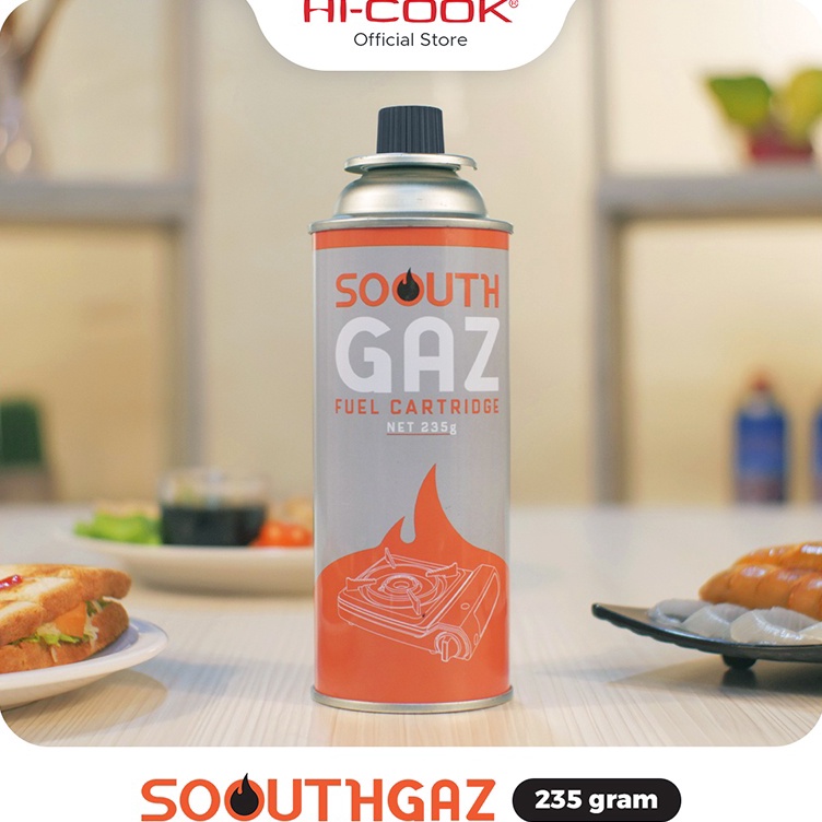 Jual Obral Terkini HiCook Gas Cartridge Soouth Gaz 235 gram | Shopee ...