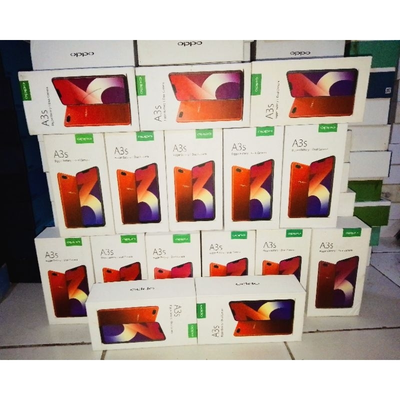 Jual kardus box box hp Oppo a3s kualitas original copotan termurah ...