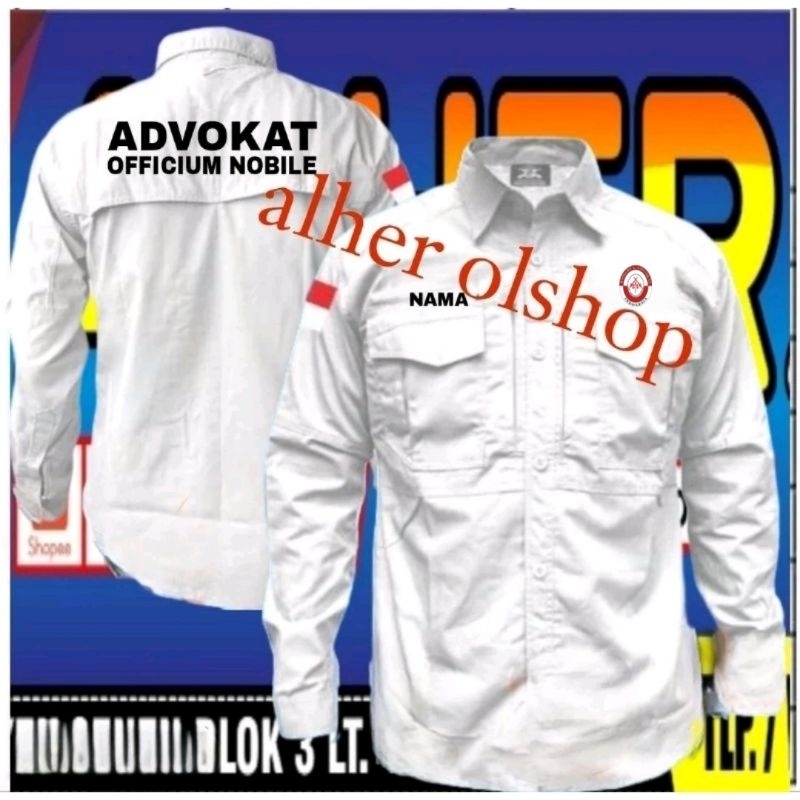 Jual kemeja tactical advokat baju tactical advokat seragam advokat pdl ...