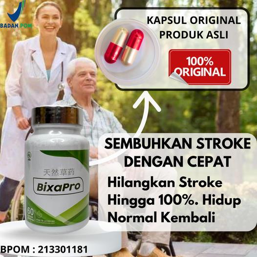 Jual BixaPro Obat Stroke Herbal Premium Untuk Memperlancar Sirkulasi ...