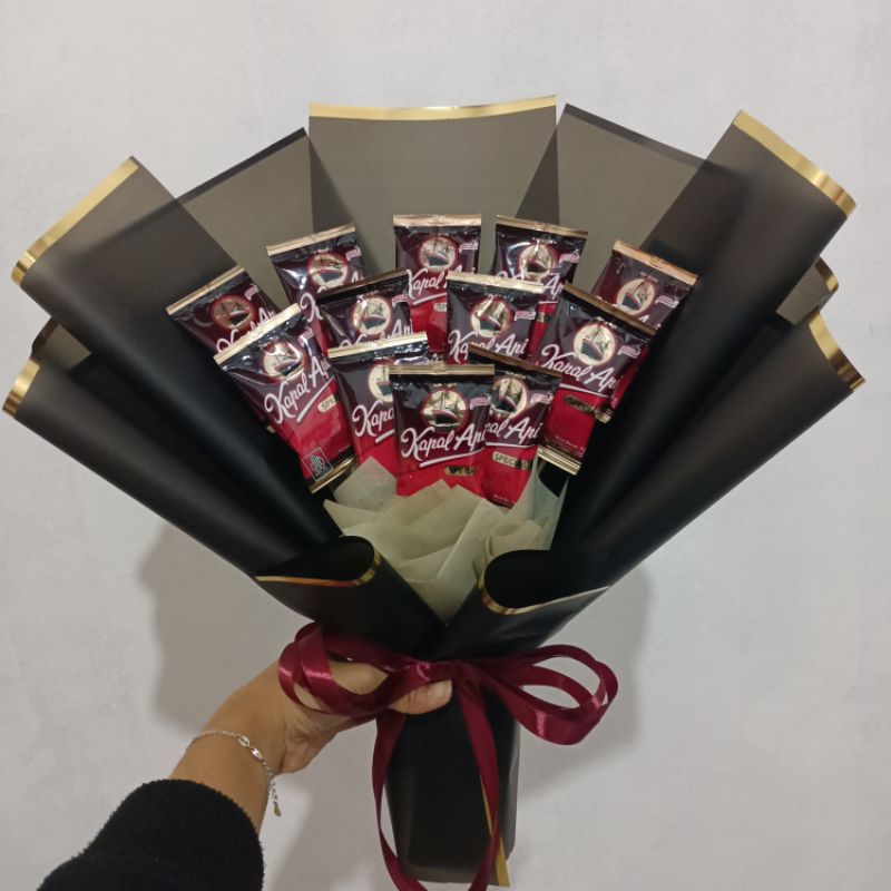 Jual Buqet kopi/Bucket kopi custom/ Buqet kado kopi kapal api isi 12pcs ...