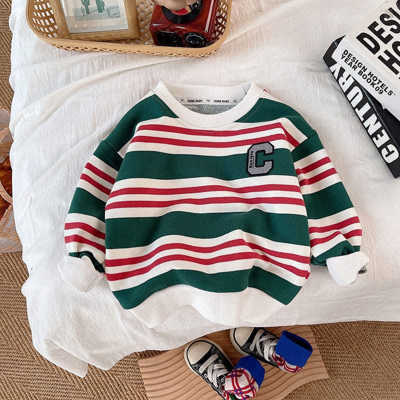 Jual Baju Sweater Bayi Lucu Usia 6 Bulan - 5 Tahun Motif C Navy Green ...