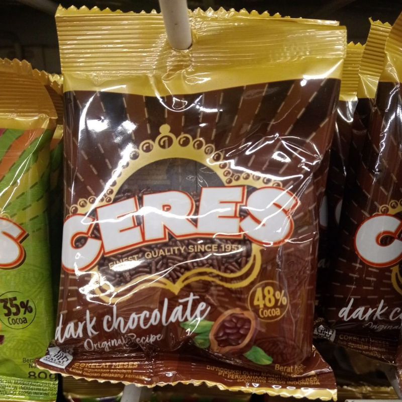 Jual Ceres Dark Chocolate Original Recipe 75g | Shopee Indonesia