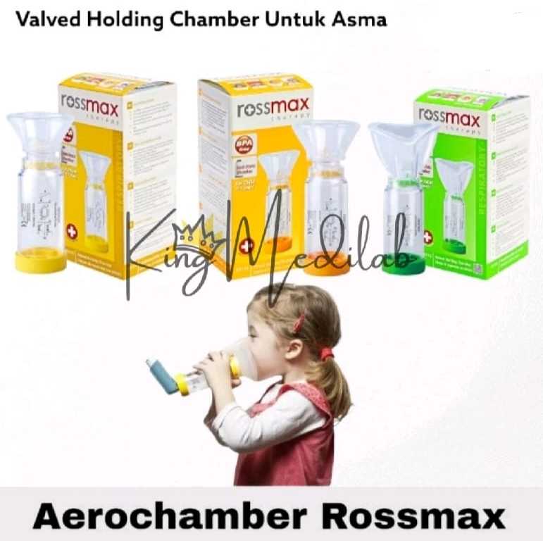 Jual Rossmax Aerospacer Aerochamber AS175 Corong Asma Aero Spacer ...