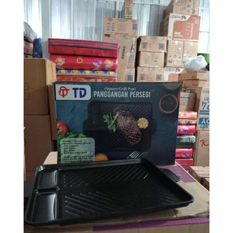 Jual TD panggangan persegi grill sate bbq bakar panggang | Shopee Indonesia