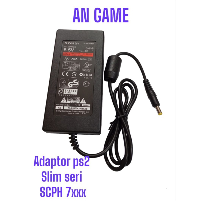 Jual ADAPTOR PS2 SLIM ORIGINAL / ADAPTOR PS2 SLIM SERI / SCPH 7XXX ...