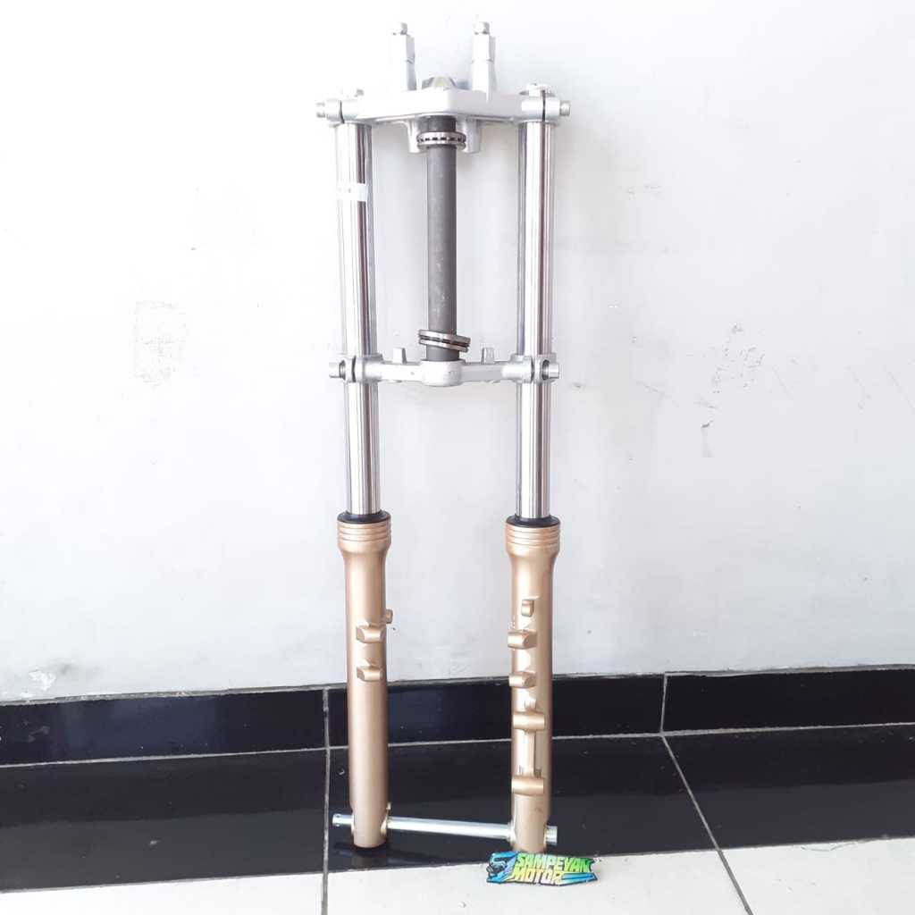 Jual Shock Sok Skok Depan Assy Set Segitiga Ninja 150R R Gorilla PNP Yamaha RX King RX Special ...
