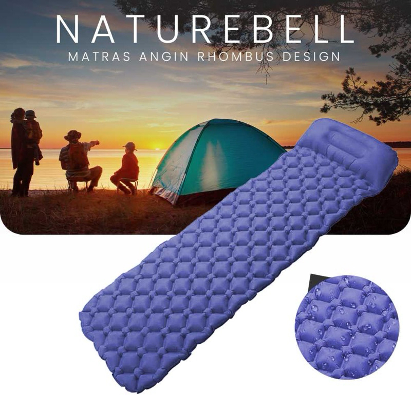 Jual nankeen - Kasur Matras Angin Camping Single 60x190cm/Kasur Camping ...