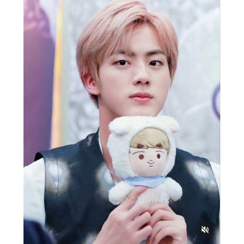 Jual Doll Fanmade Jin BTS boneka Kim Seokjin 20cm | Shopee Indonesia