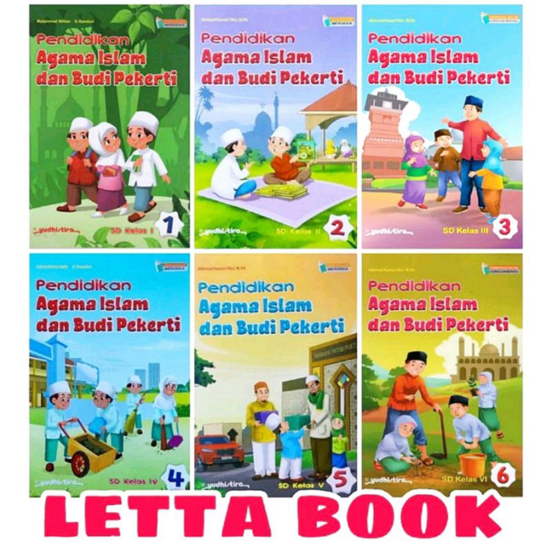 Jual BUKU PENDIDIKAN AGAMA ISLAM YUDHISTIRA KELAS 1 2 3 4 5 6 SD/MI KURIKULUM MERDEKA | Shopee ...