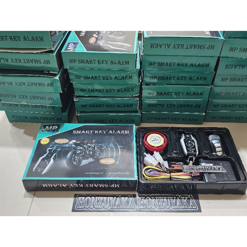 Jual alarm motor MP smartkey keyless autolock bisa silent mode | Shopee ...