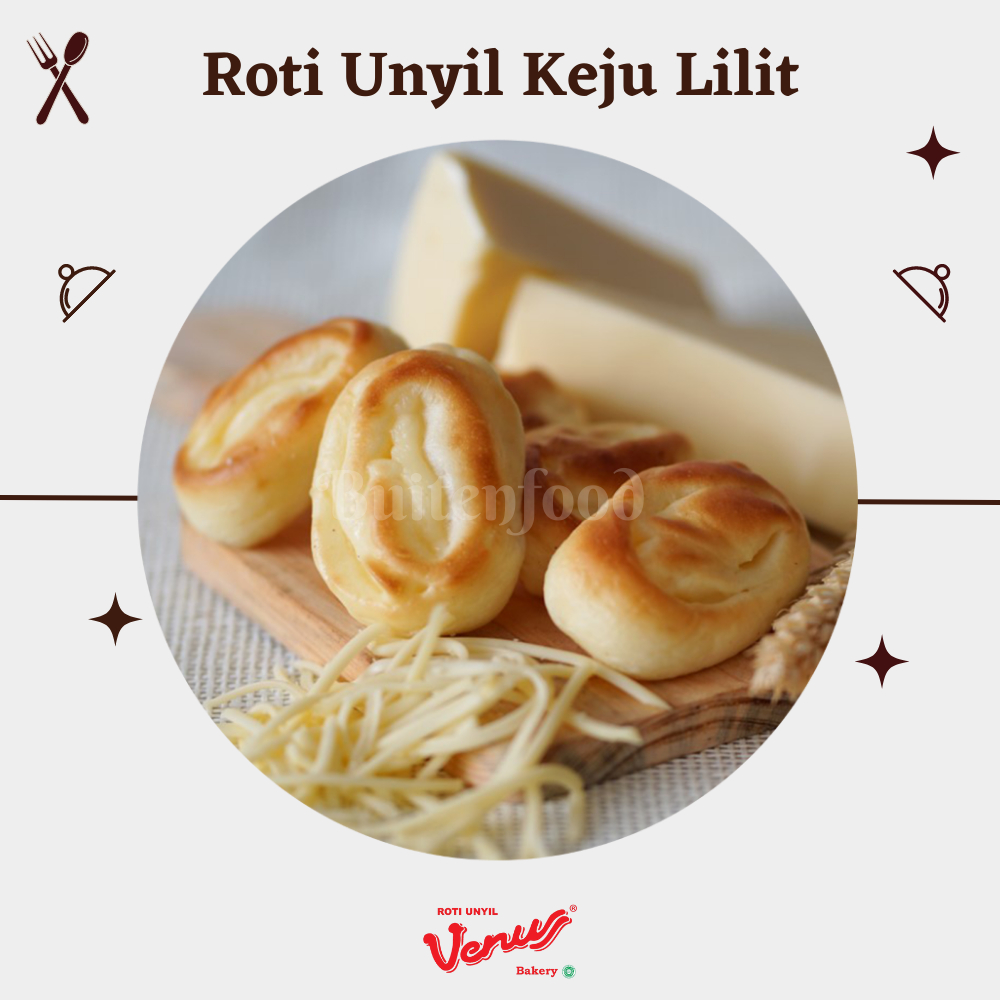 Jual Roti unyil rasa keju bentuk melilit jajanan khas bogor enak dan ...