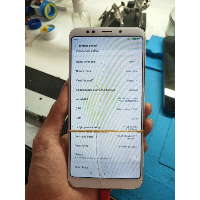 Jual Mesin redmi 5 plus 3/32 normal | Shopee Indonesia