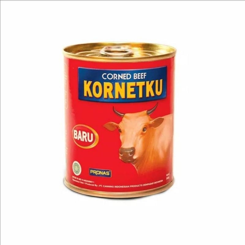 Jual Pronas Kornetku Kornet Daging Sapi Kombinasi kemasan 340gr ...