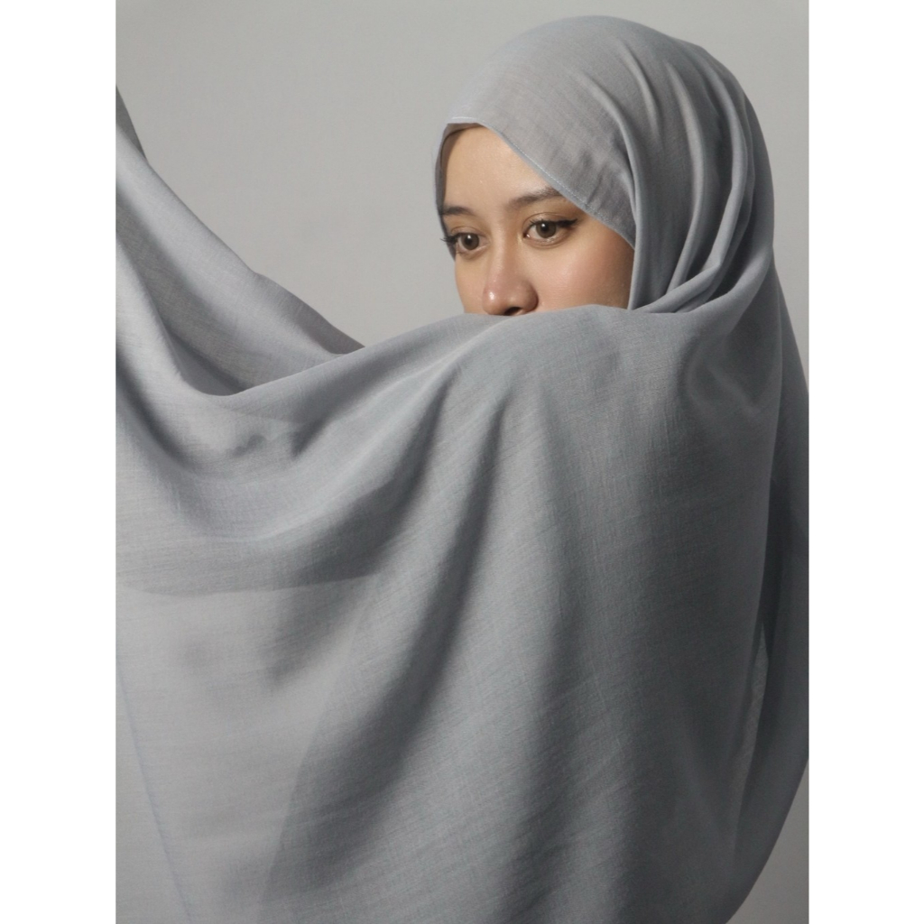 Jual [ESME] Dash Shawl Pashmina Mint Blue/Pashmina Voal Arabian Dubai ...