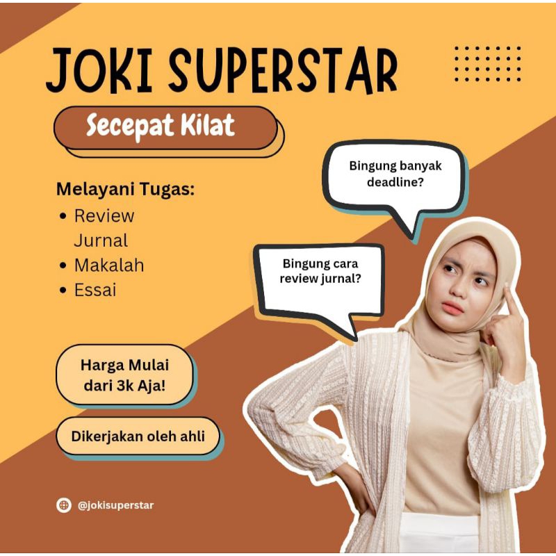 Jual JOKI REVIEW JURNAL (SEGALA JENIS JURNAL) | Shopee Indonesia