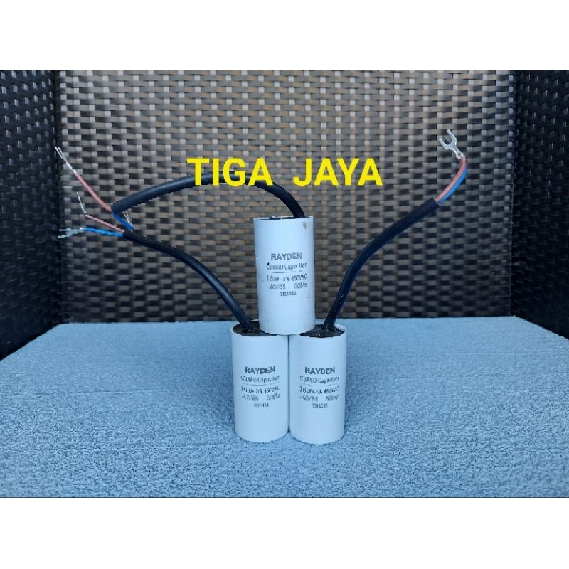 Jual Kapasitor Bulat Pompa Air 16 Uf Kondensor Condesor Capasitor 16 ...