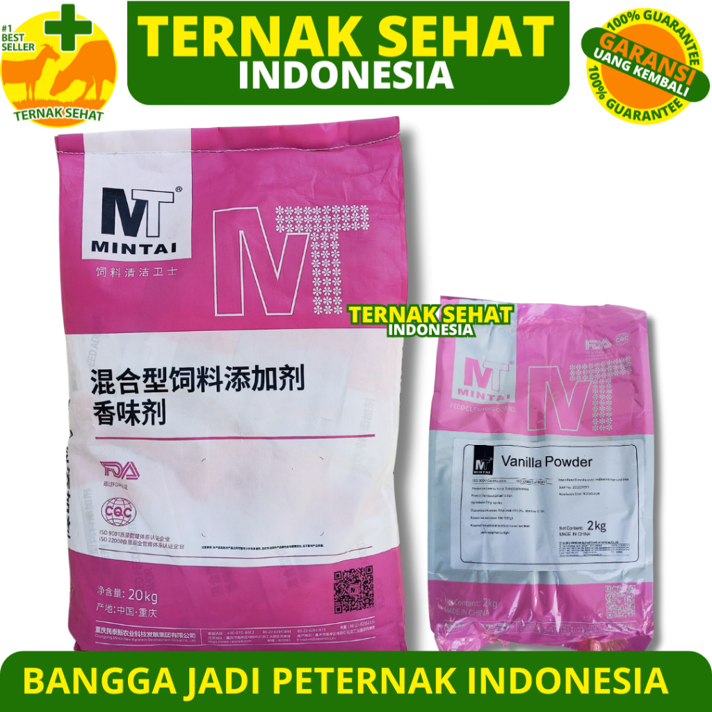 Jual MINTAI FEED FLAVOR 2 KG - Mintai Flavor Feed Flavour Vanilla Aroma ...