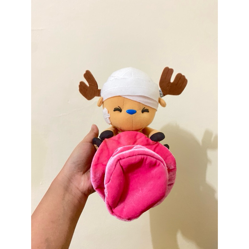 Jual Boneka Chopper Lepas Topi One Piece size 19cm Original / Boneka ...