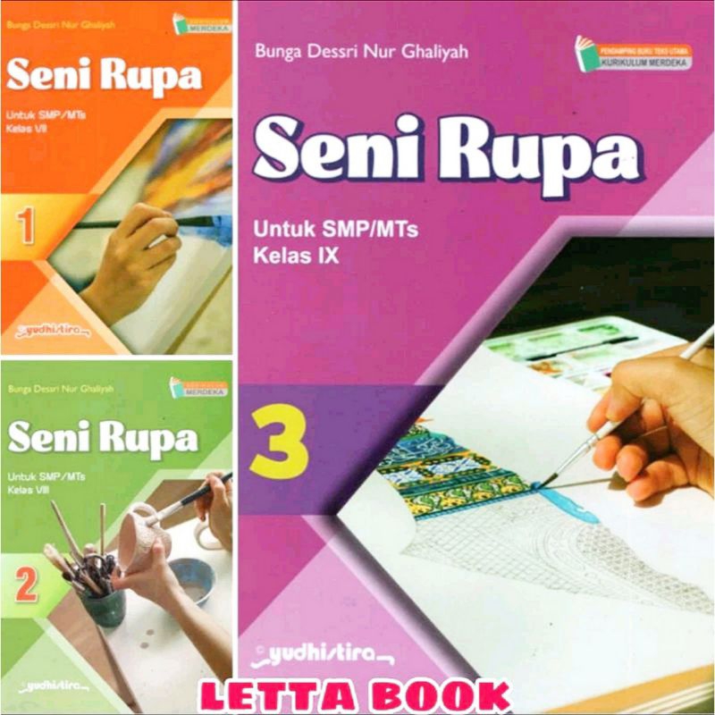 Jual BUKU SENI RUPA KELAS 7 8 9 SMP/MTs YUDHISTIRA KURIKULUM MERDEKA | Shopee Indonesia