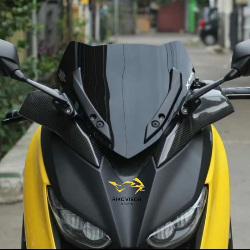 Jual VISOR XMAX CONNECTED SPORTY WINDSHIELD YAMAHA XMAX CONNECTED 2023 ...