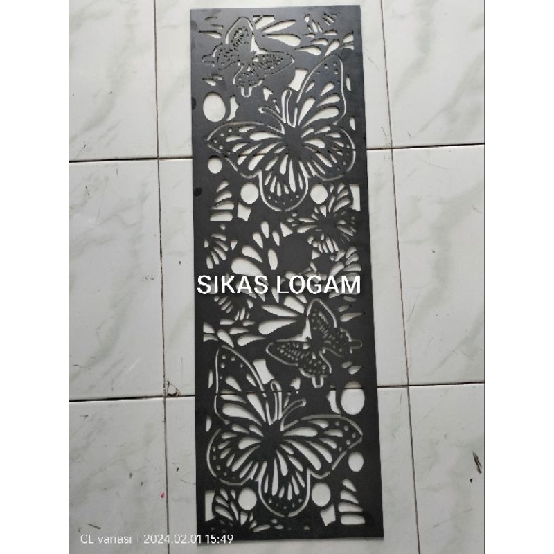 Jual plat LASER CUTTING 100x50cm tebal 2mm full plat besi | Shopee ...
