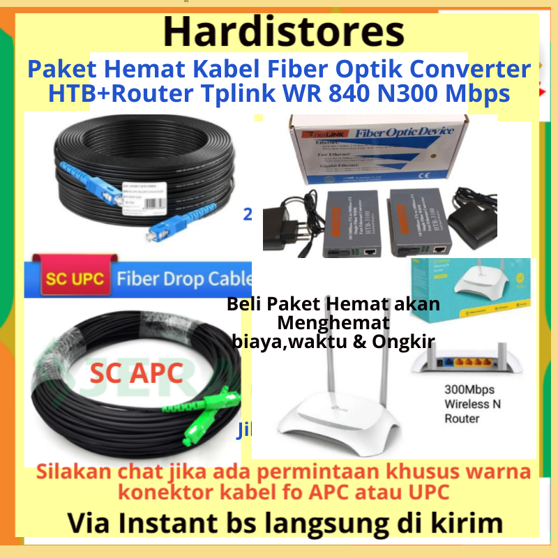 Jual Kabel Fiber Optik FTTH Dropcore Kabel FO Precon 300 meter Bundling ...