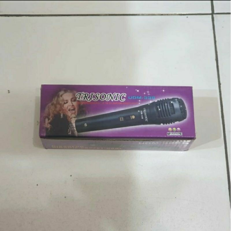 Jual Trisonic UDM-338 Mic Dynamic Professional Microphon Mik Murah ...