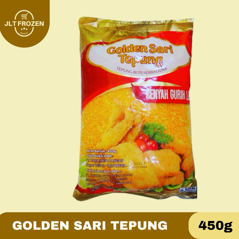 Jual Golden Sari Tepung / Tepung Roti Serbaguna / Breadcrumbs / Tepung ...