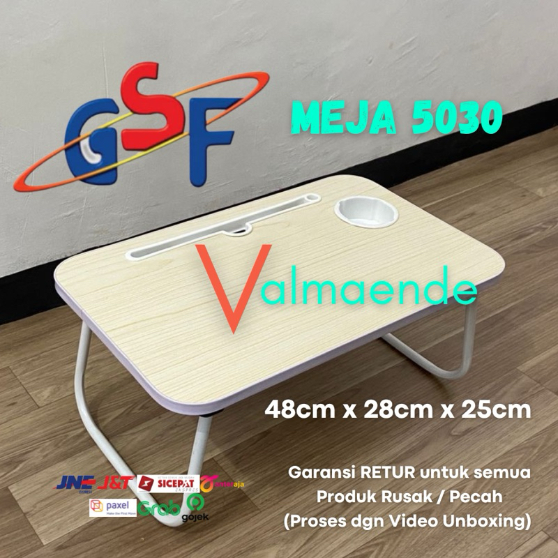 Jual Meja Lipat Serbaguna GSF 1087 Meja Laptop Meja Belajar Portable ...