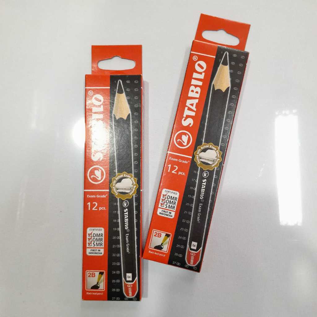 Jual PENSIL 2B STABILO (12pcs) | Shopee Indonesia