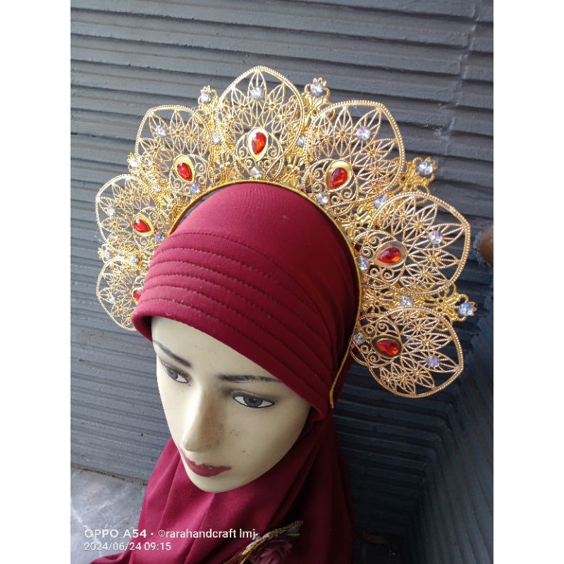 Jual (style 88) bando tari adat/ mahkota karnaval | Shopee Indonesia