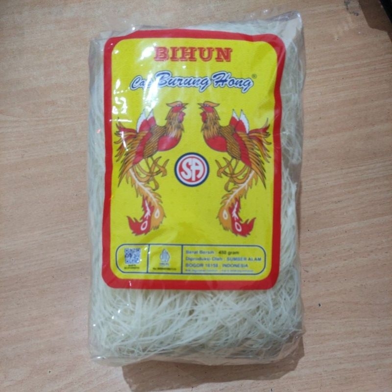 Jual bihun cap burung hong 450gr (bihun hong) | Shopee Indonesia