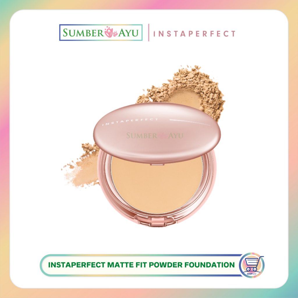 Jual SUMBER AYU Wardah Instaperfect Matte Fit Powder Foundation ...
