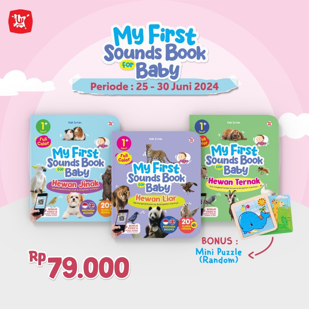 Jual Buku Anak My First Sounds Book For Baby - Kak Intan - WahyuMedia ...
