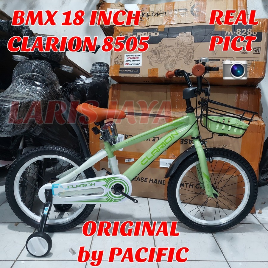 Jual [ BONUS BELL ] SEPEDA ANAK BMX 18 INCH CLARION 8505 UNISEX SEPEDA ...