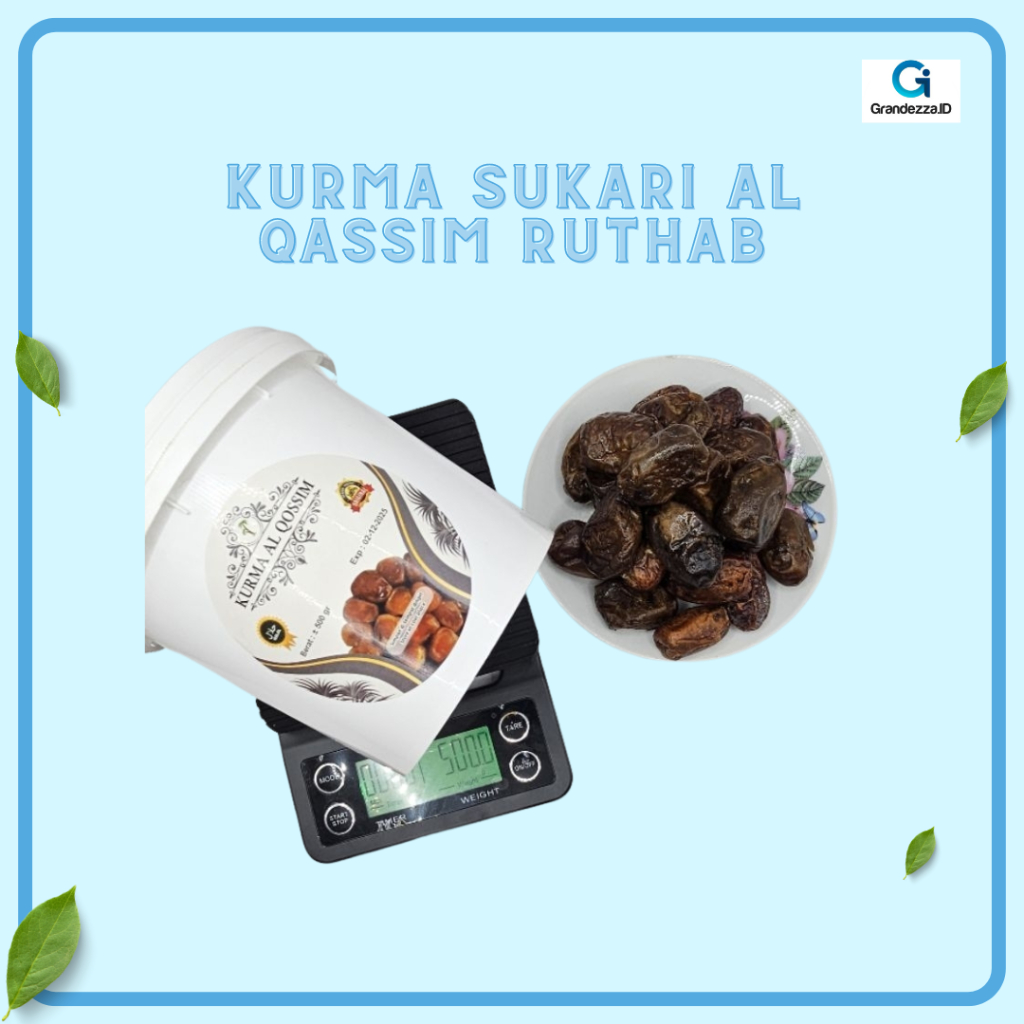 Jual Paket 2 Ember Toples Kurma Sukari Al Qasseem Al Qassim Ruthab ...