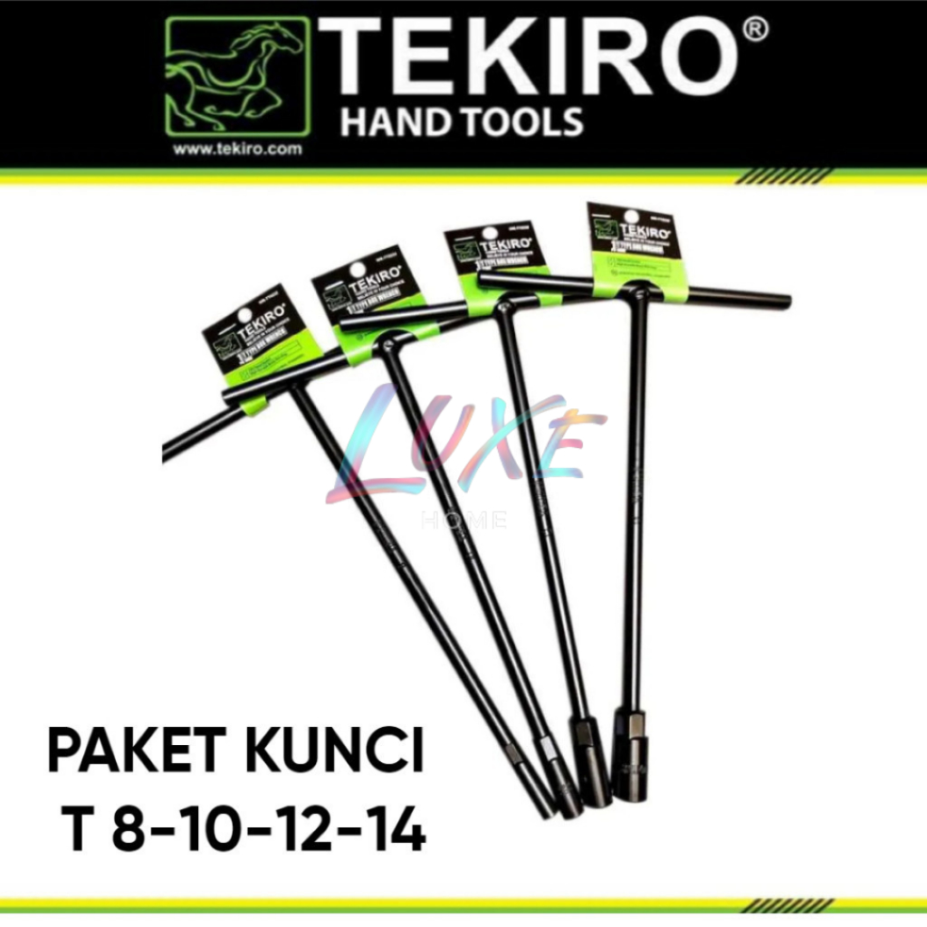 Jual Kunci Sock T TEKIRO 8 10 12 14 T8 T10 T12 T14 Socket Wrench ...