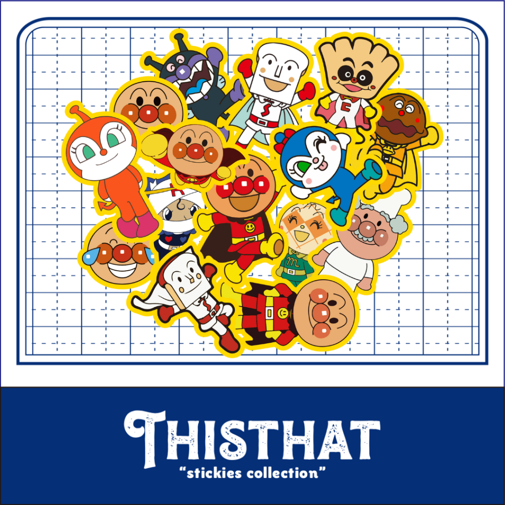 Jual [Anpanman Series] Sticker Pack @iniitu_ | Shopee Indonesia