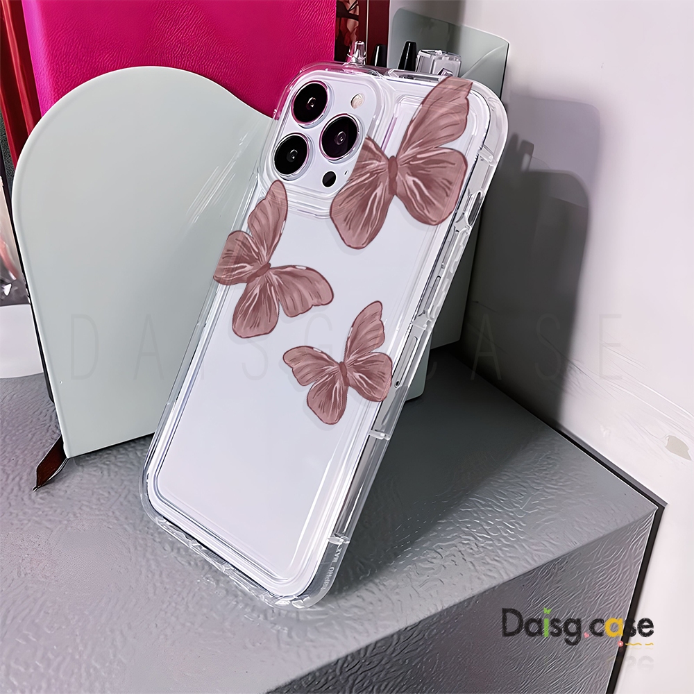 Jual DAISG.CASE Casing Half butterfly HD pelindung transparan Silikon ...