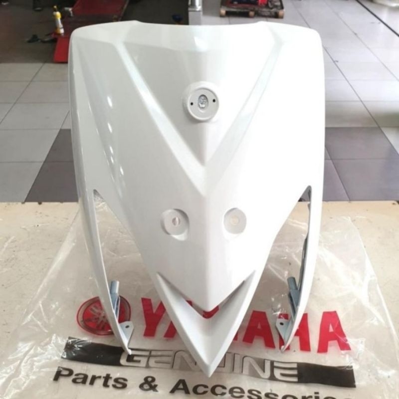 Jual Panel tameng depan Mio GT Putih ori YGP 2BJ-F8311-00-P3 | Shopee ...