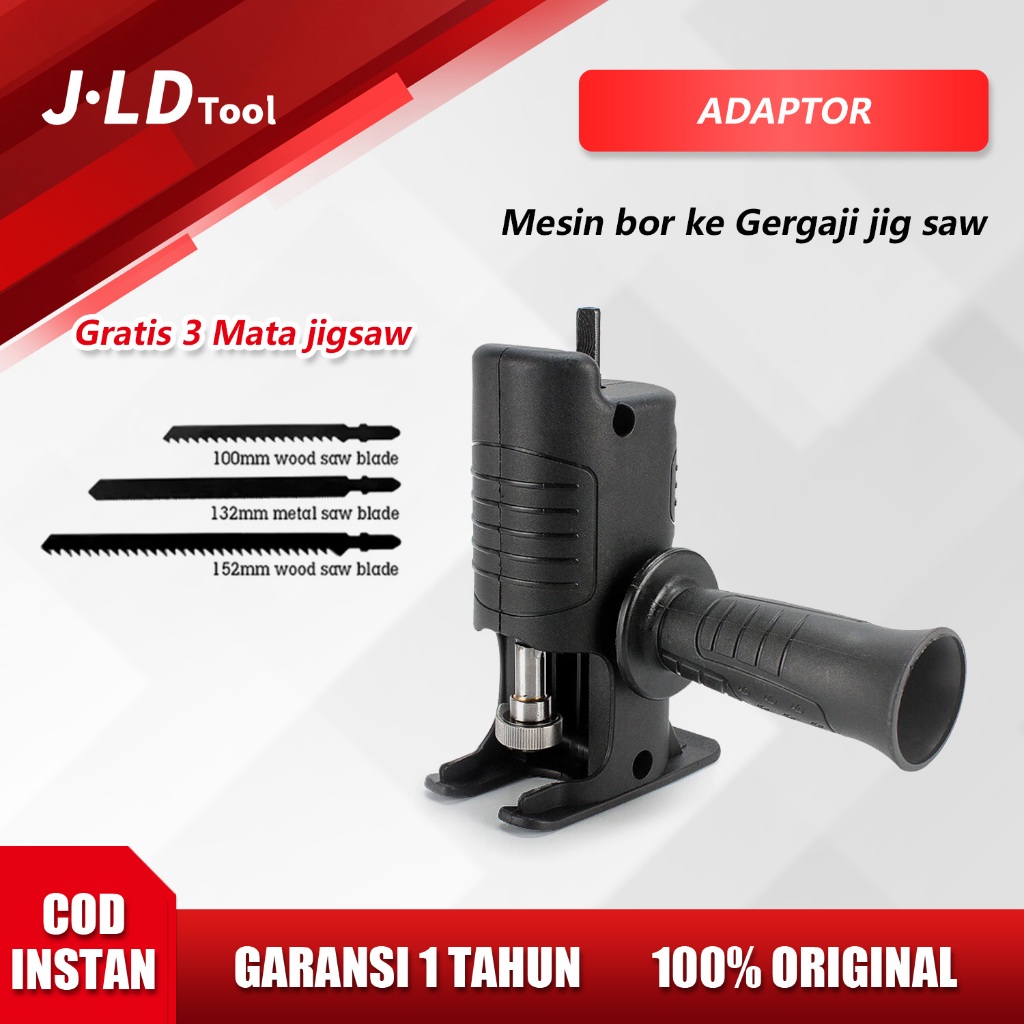 Jual JLD Adaptor mesin bor ke gergaji jigsaw/Adapter reciprocating ...