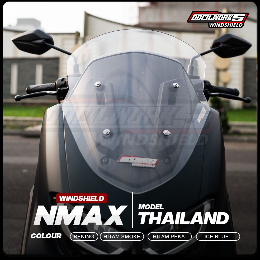 Jual Docilworks - Visor Windshield Thailand Standar Nmax Old Nmax New ...