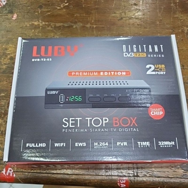 Jual Set Top Box Tv Digital Luby DVB T2-01, T2=02, T2=03 / Receiver Siaran Digital/STB Tv Tabung ...