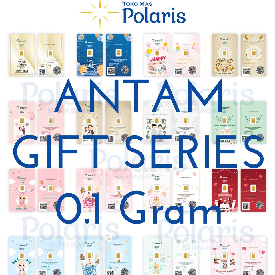 Jual KODE S9P5 LOGAM MULIA ANTAM HARTADINATA ABADI 1 GRAM Gift series ...