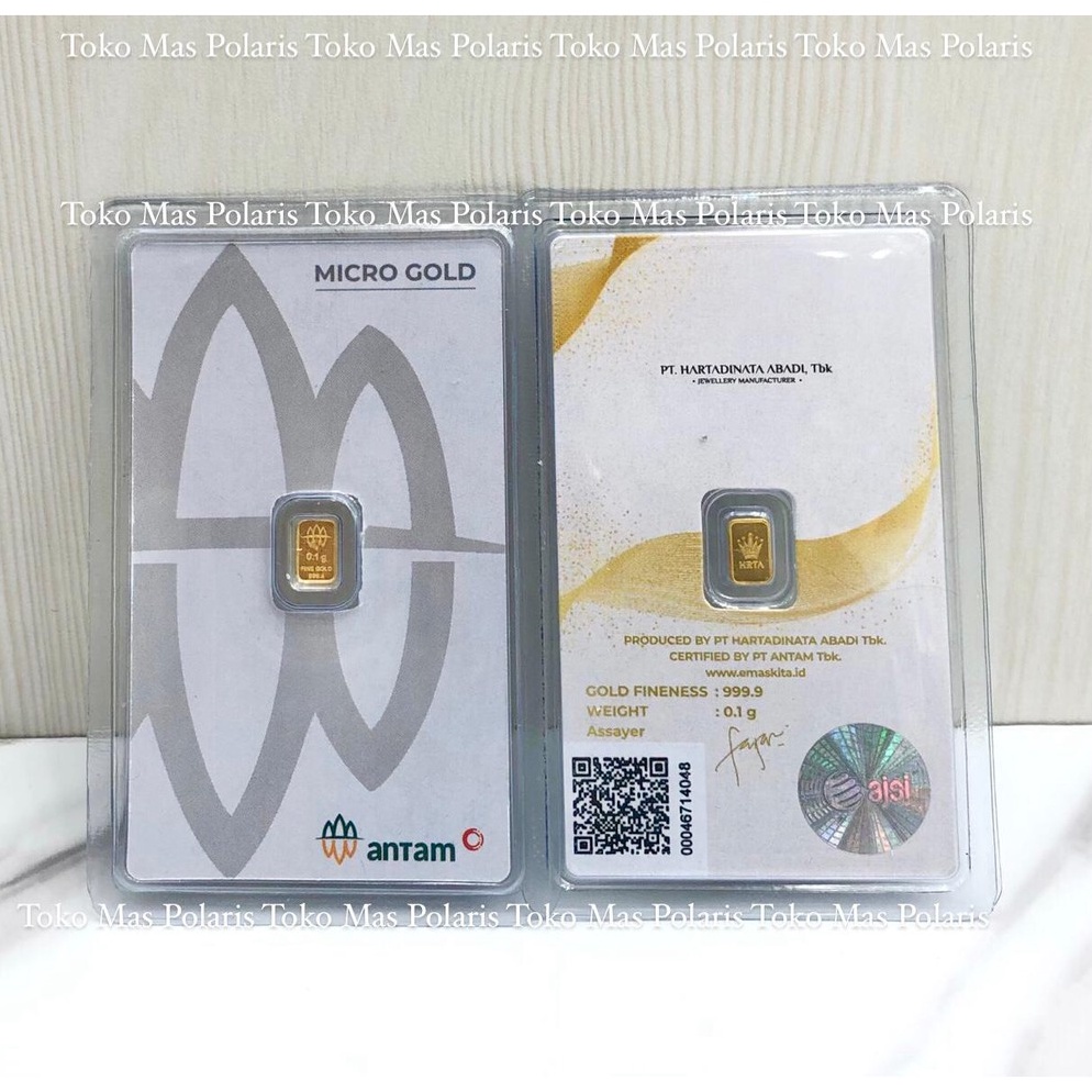 Jual KODE G9S9 Logam Mulia Microgold ANTAM x Hartadinata Abadi 1 gram ...