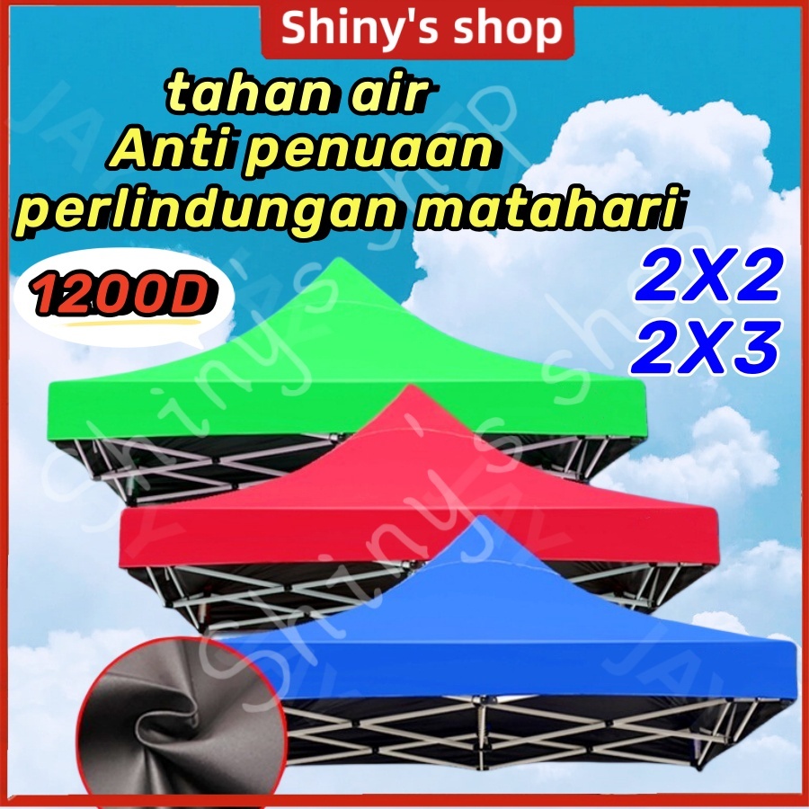 Jual Terpal Atap Tenda Lipat Cover Tenda (Bahan Polyester 1200D)Anti ...