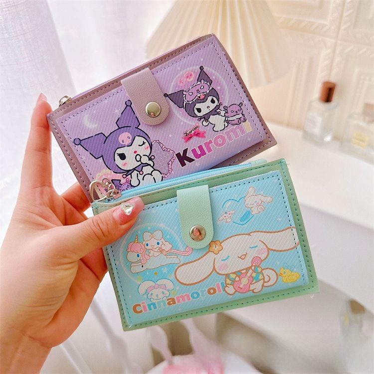 Jual DOMPET LIPAT - DOMPET KARTU ANAK CEWEK MOTIF SANRIO TERBARU LUCU ...