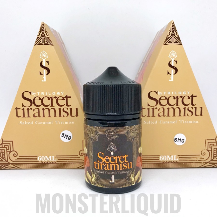 Jual SECRET V3 TIRAMISU SALTED CARAMEL BY TRILOGY 3MG 6MG 60ML | Shopee ...