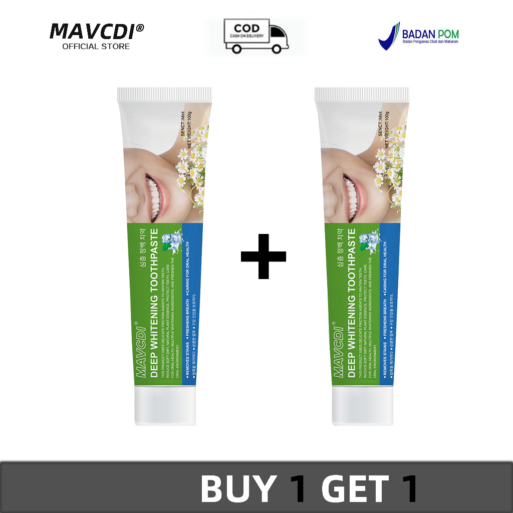Jual MAVCDI Pasta Gigi Penyegar Mulut dengan Khasiat Pencegahan dan ...